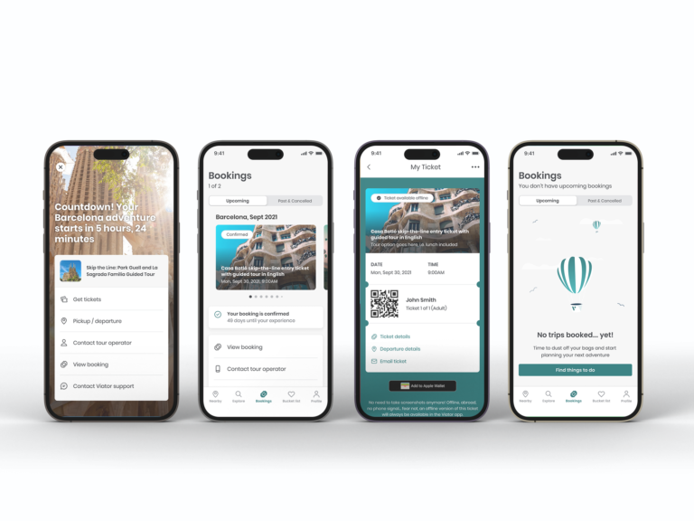 Viator app – Native bookings experience – Lara Sanchez